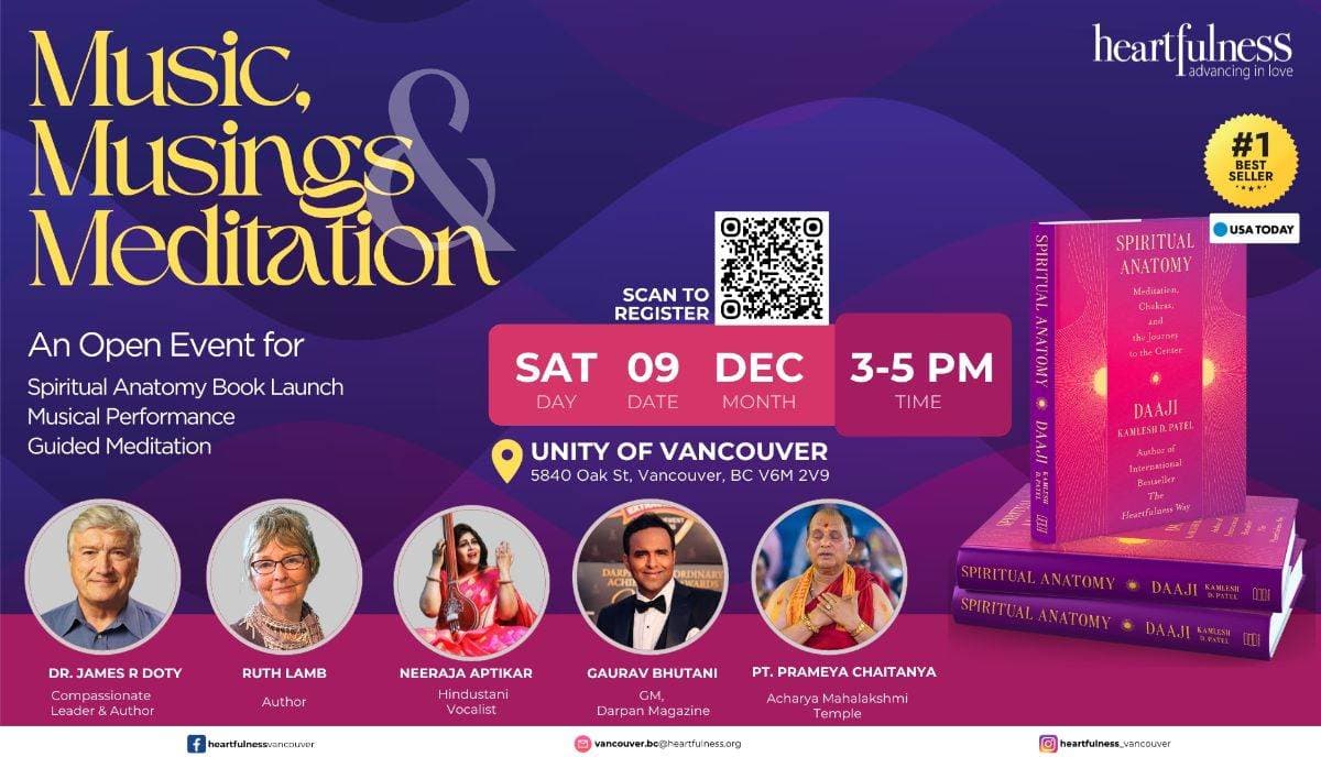 Music, Musings & Meditation by Heartfulness Institute Vancouver - ATI ...